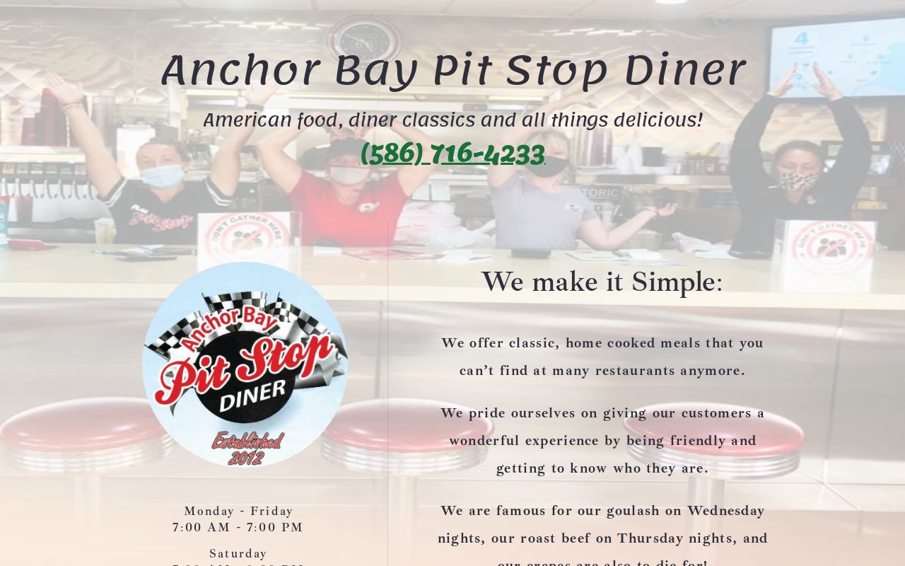 Anchor Bay Pit Stop Diner
